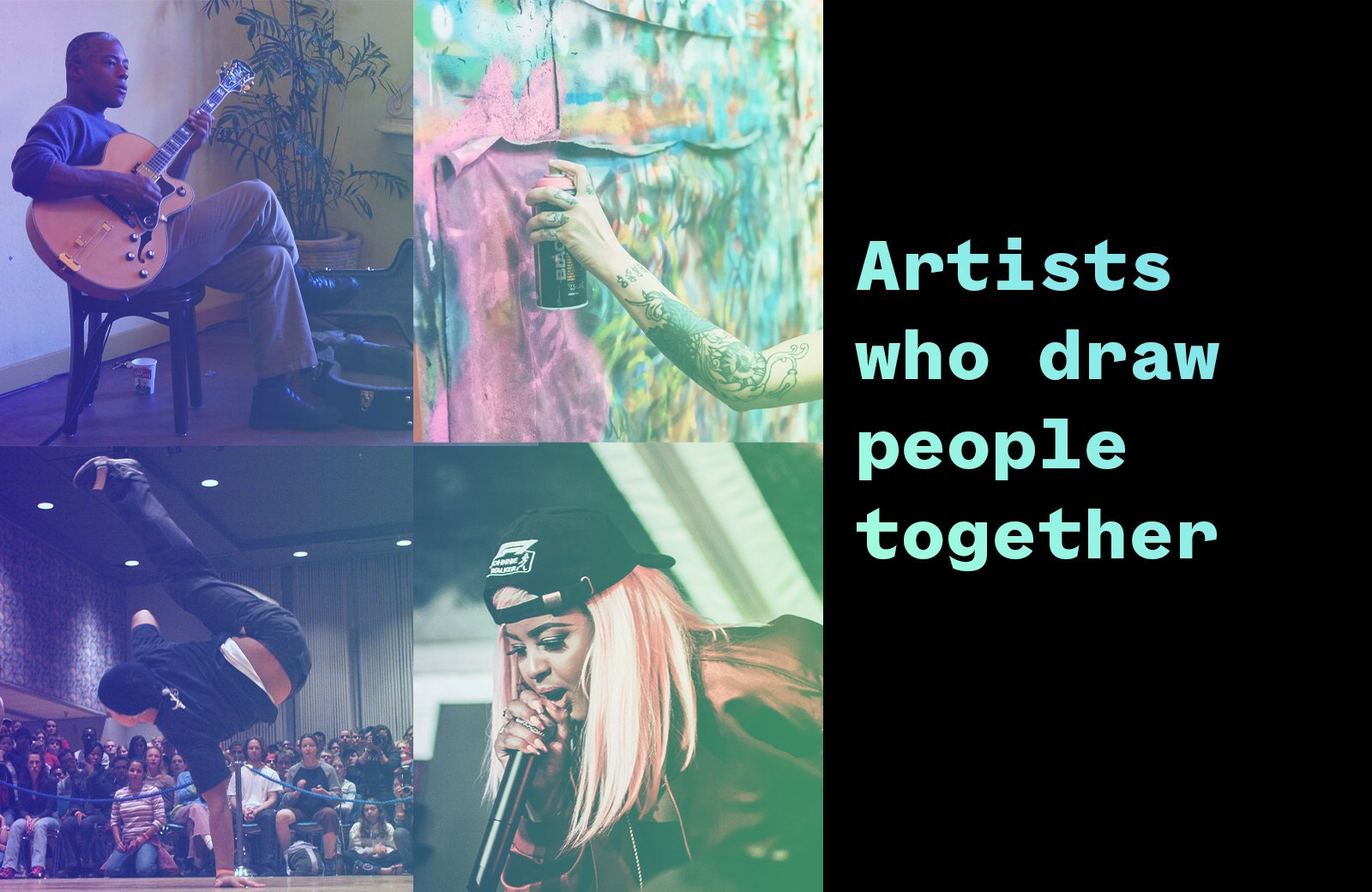 Artists who draw people together | StoryMaker